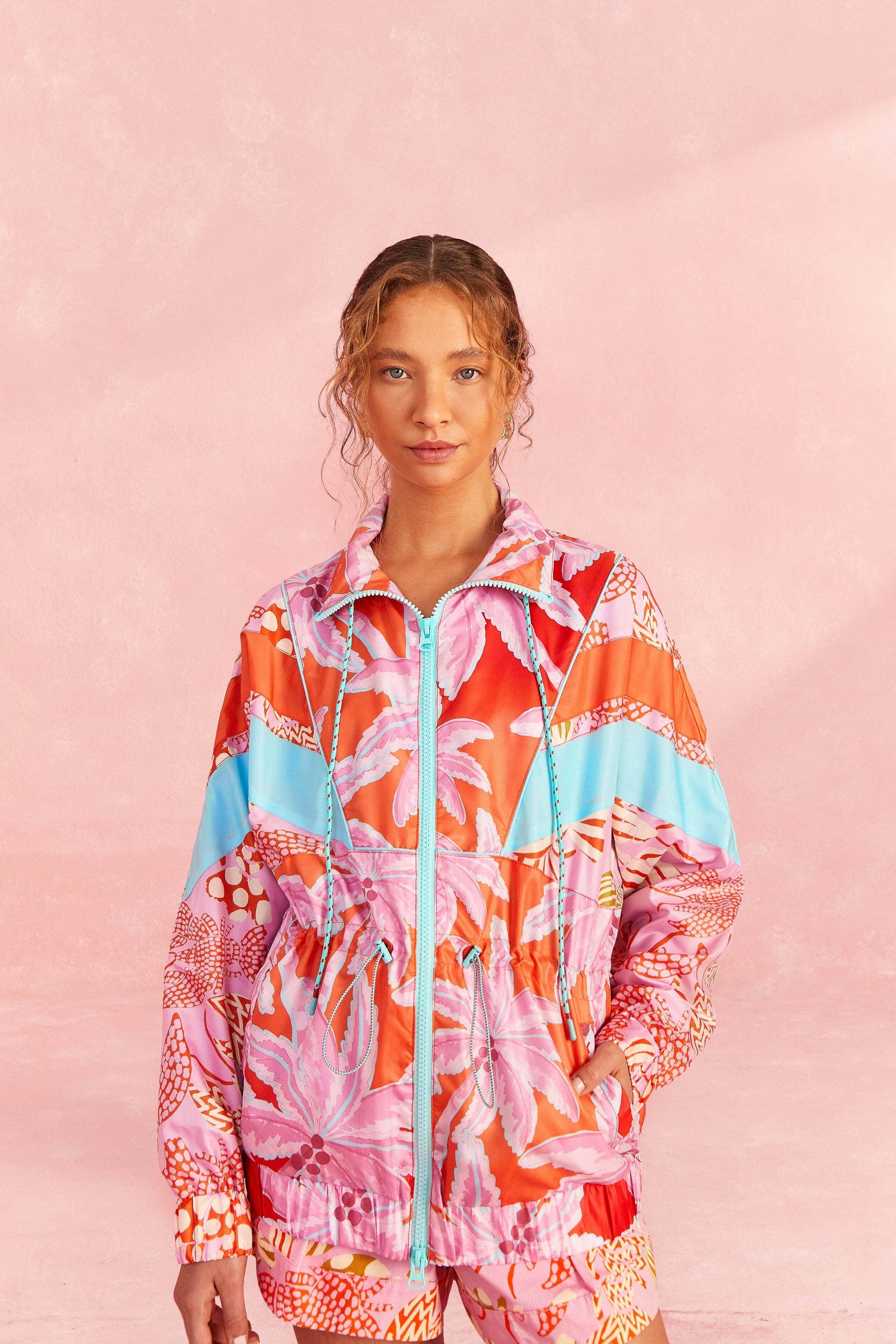 Coconut Tree Windbreaker – FARM Rio