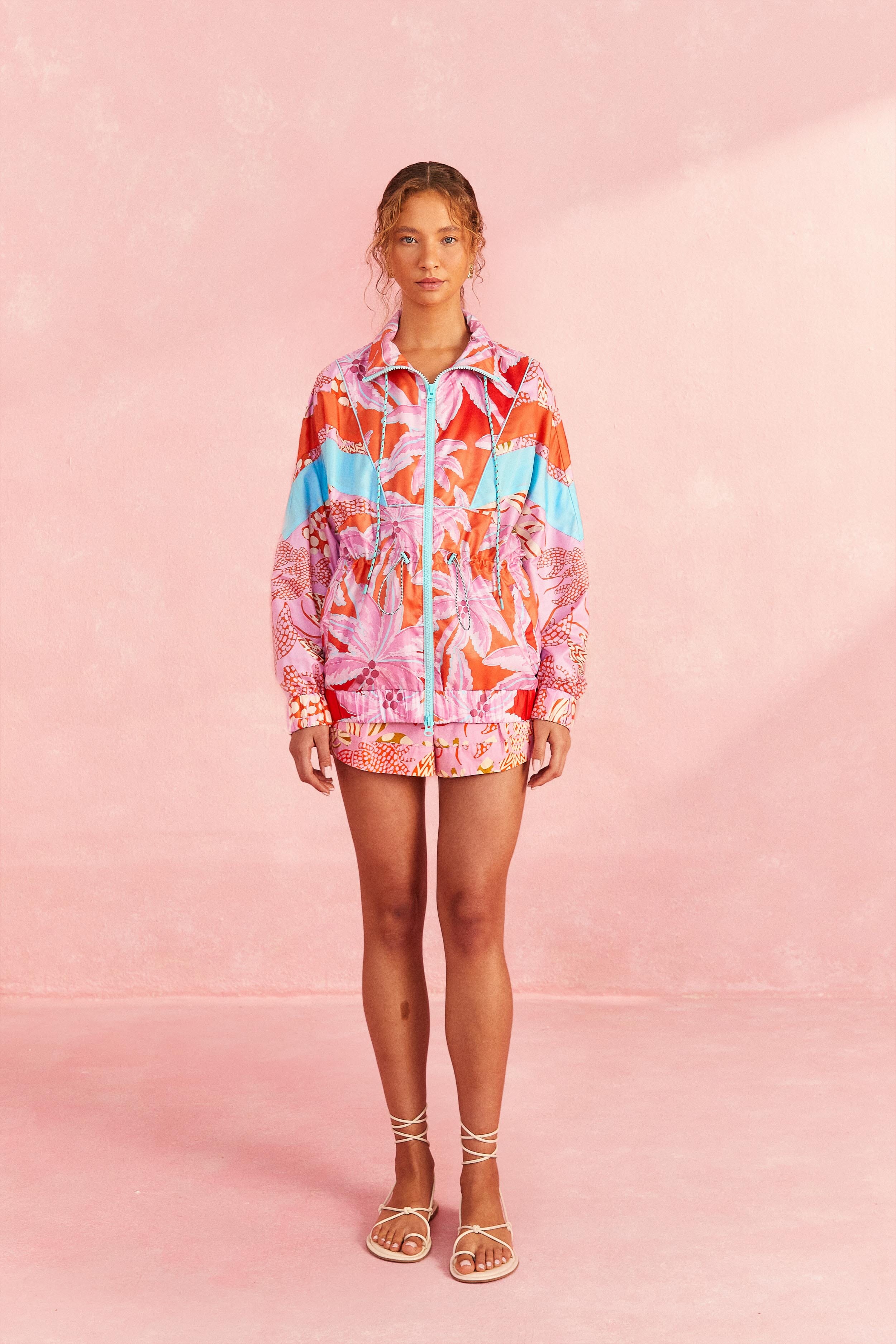 Coconut Tree Windbreaker – FARM Rio