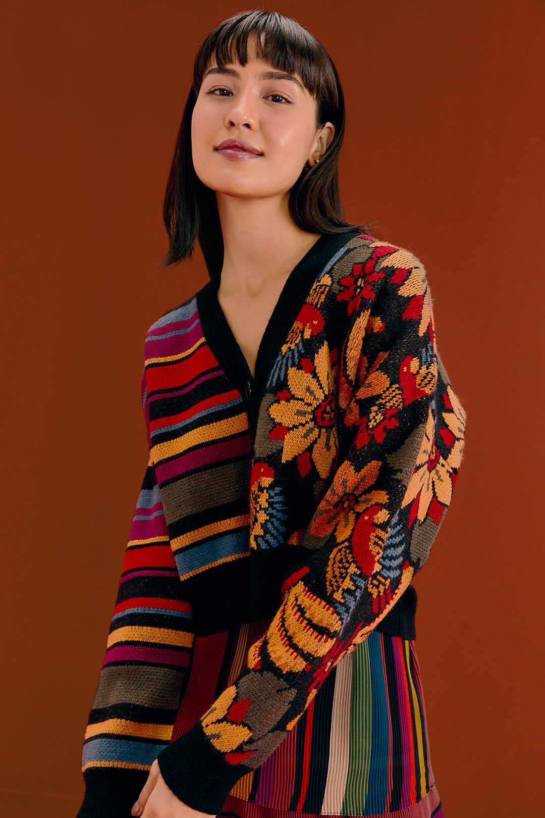 Macaw Ballet Stripes Cardigan – FARM Rio