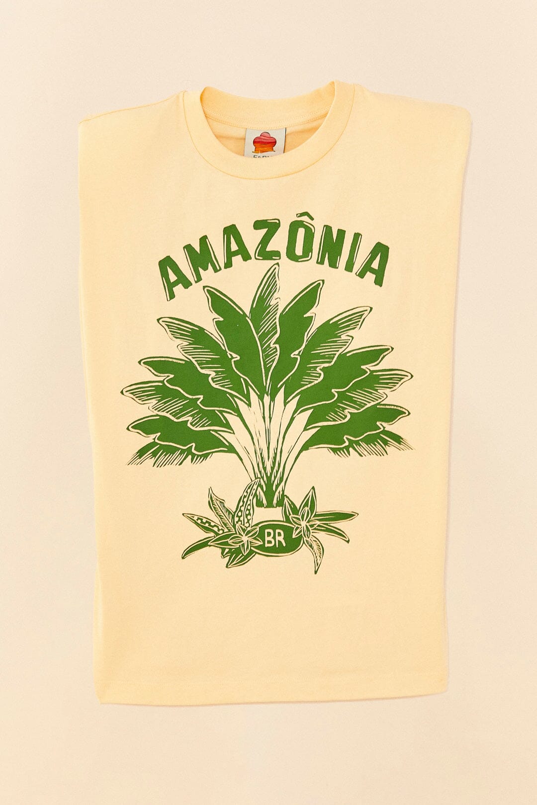 Yellow Amazonia Organic Cotton T-Shirt – FARM Rio